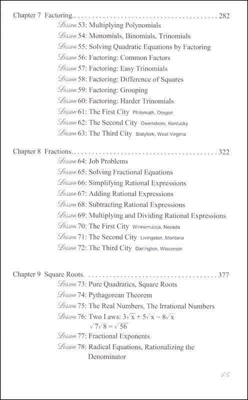 Life of Fred: Beginning Algebra Expanded Edition – Logos Press